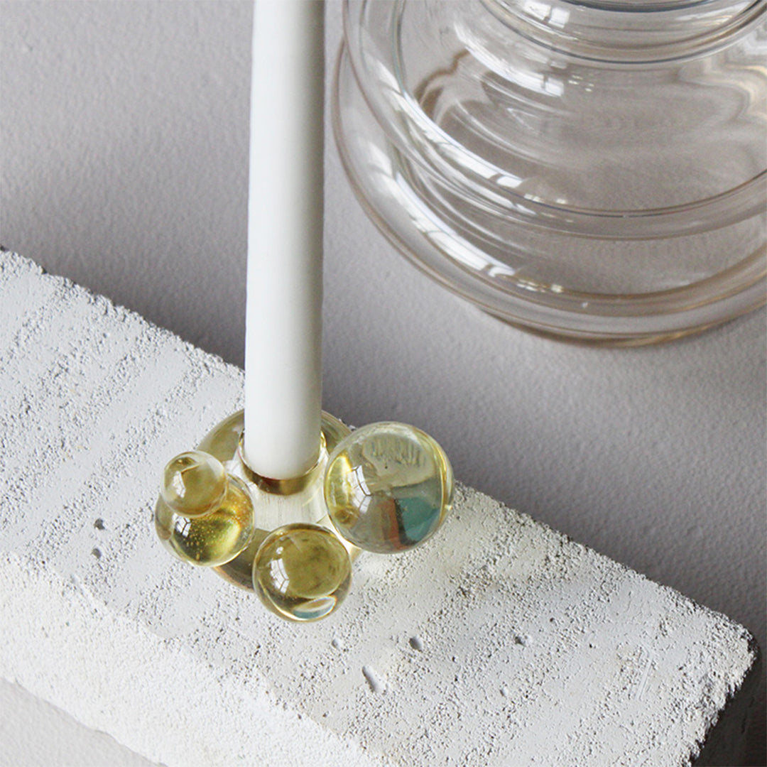 Bubble Candlestick | Yellow – DECORE
