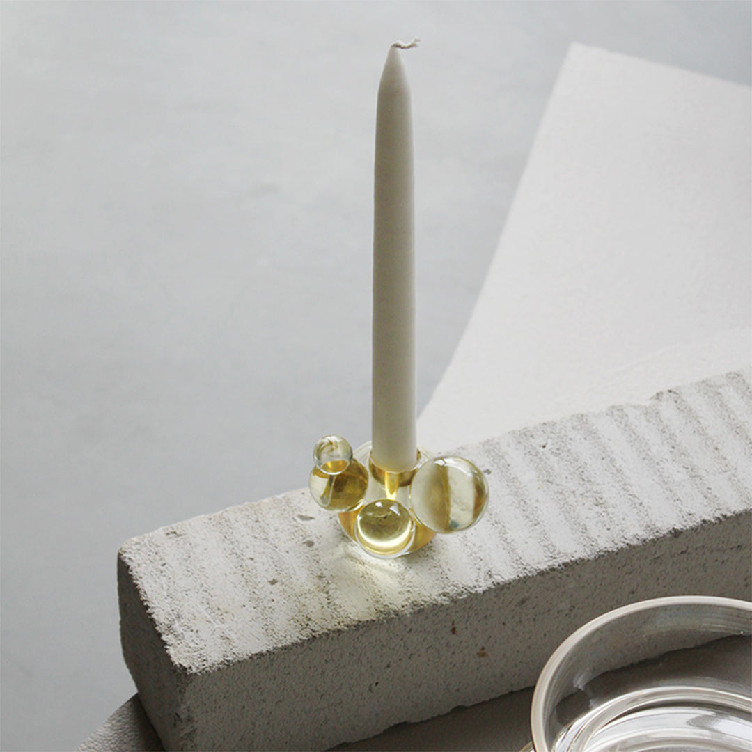 Bubble Candlestick | Yellow – DECORE