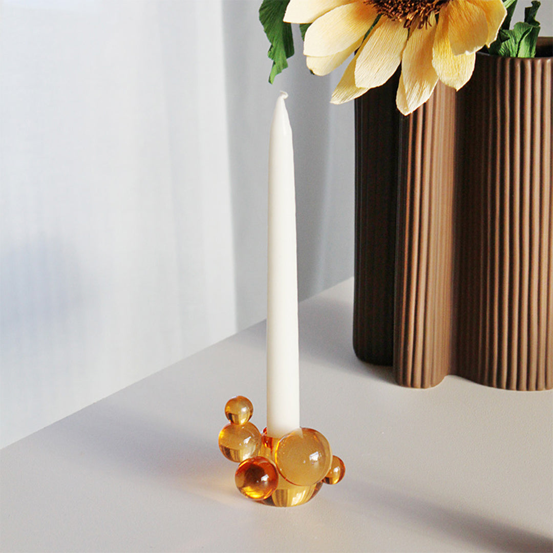 Bubble Candlestick | Orange – DECORE