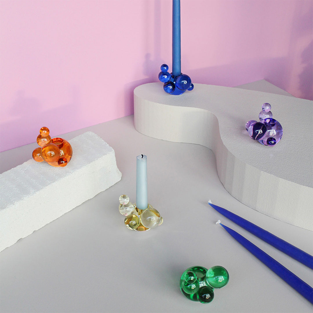 Bubble Candlestick | Orange – DECORE