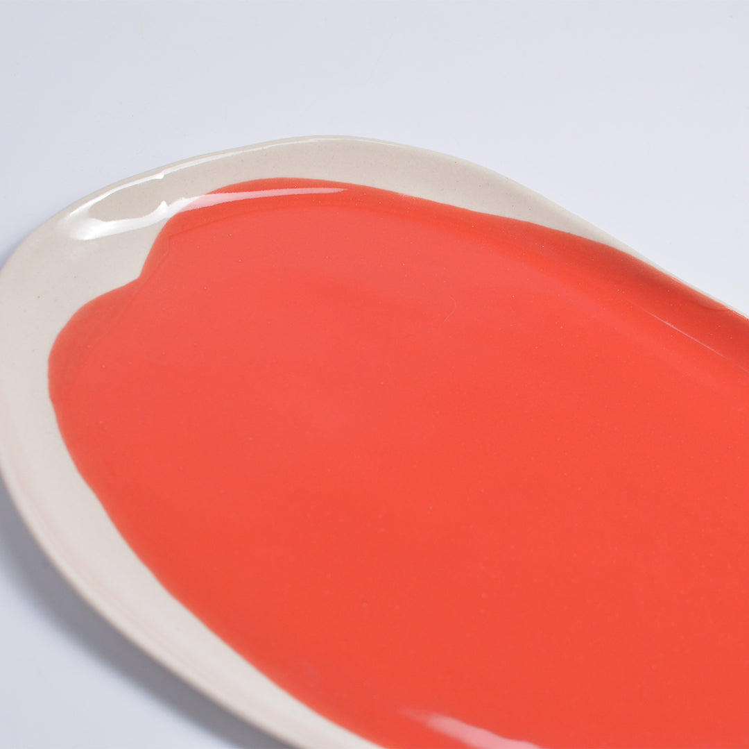 Elongated Plates | Red Scarlet – DECORE