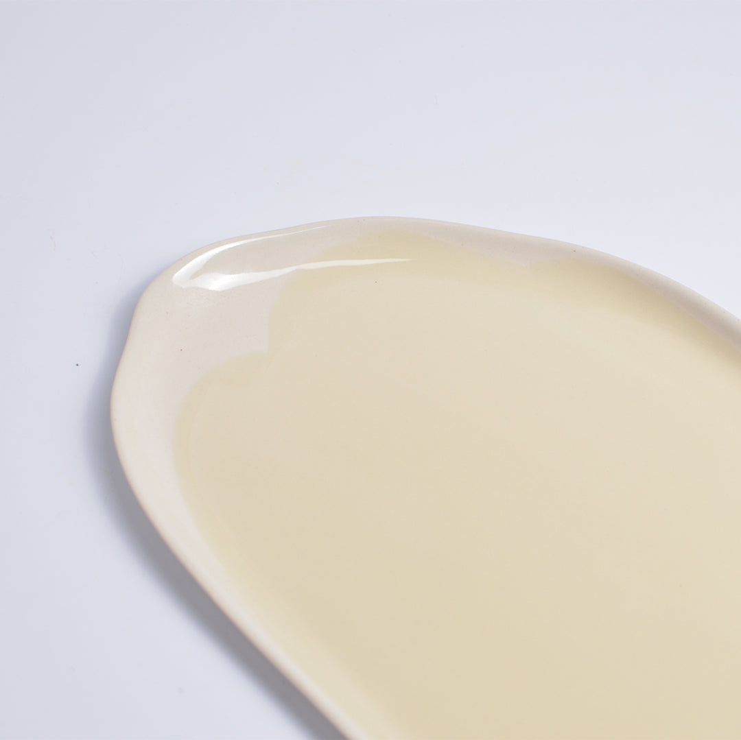 Elongated Plates | Ivory – DECORE